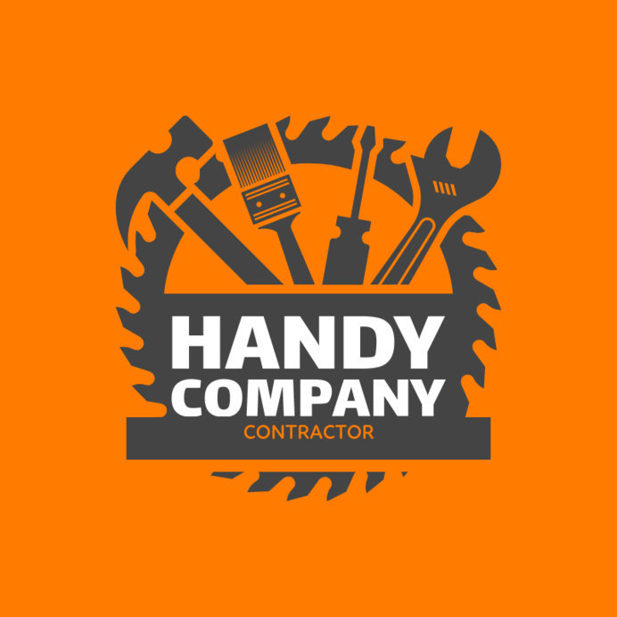 Placeit - Contractor Logo Maker with Tool Icons