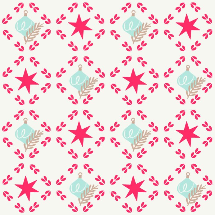 Placeit - Holiday Wrapping Paper Design Generator With Christmas Ornaments