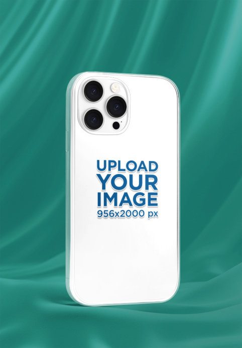 Placeit - Mockup of an AI-Generated Clear Case for an iPhone Featuring ...