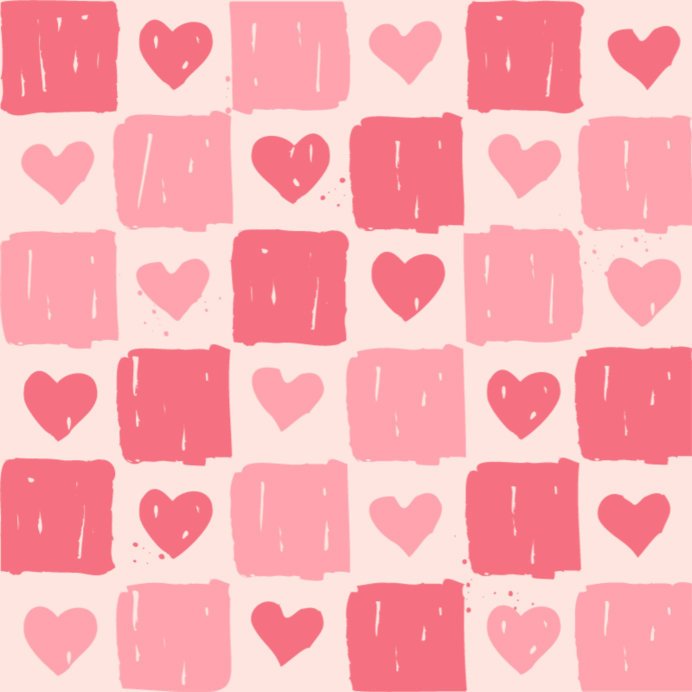 Placeit - Print Pattern Maker Featuring a Valentine's Day-Themed Layout ...