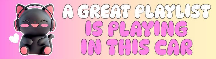Placeit - Illustrated Magnet Design Template With a Cool Music Playlist ...