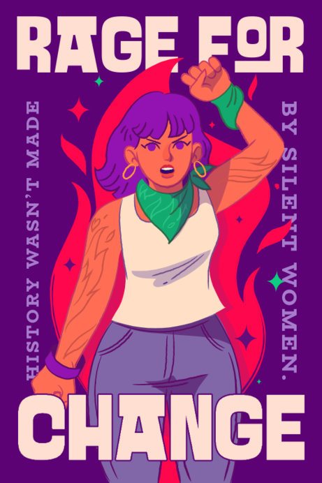 Placeit - Art Print Maker Featuring an Empowering Quote for Women's Day