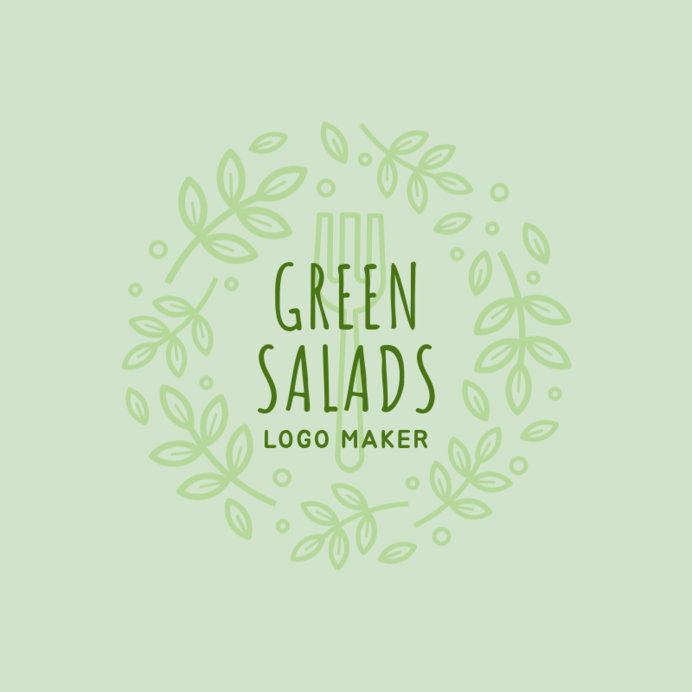Placeit - Online Logo Maker for Salad Restaurants