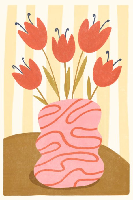 Placeit - Art Print Design Template for Plant Enthusiasts Featuring a ...