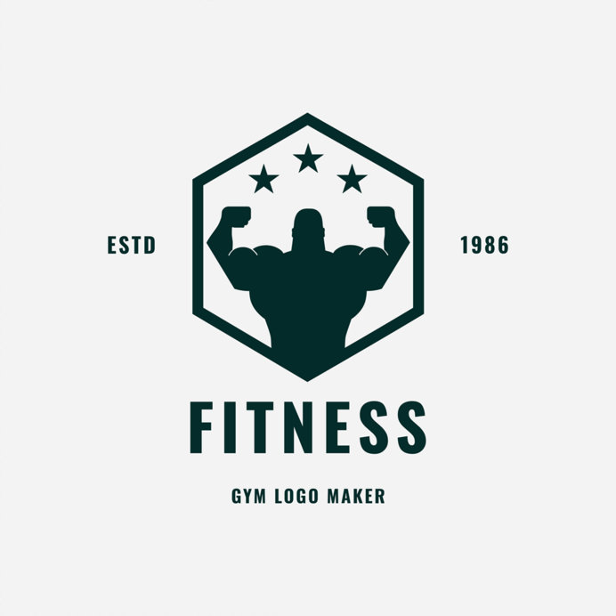 Placeit - Gym Logo Maker for Fitness Centers