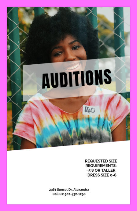 Placeit - Flyer Maker for Casting Calls