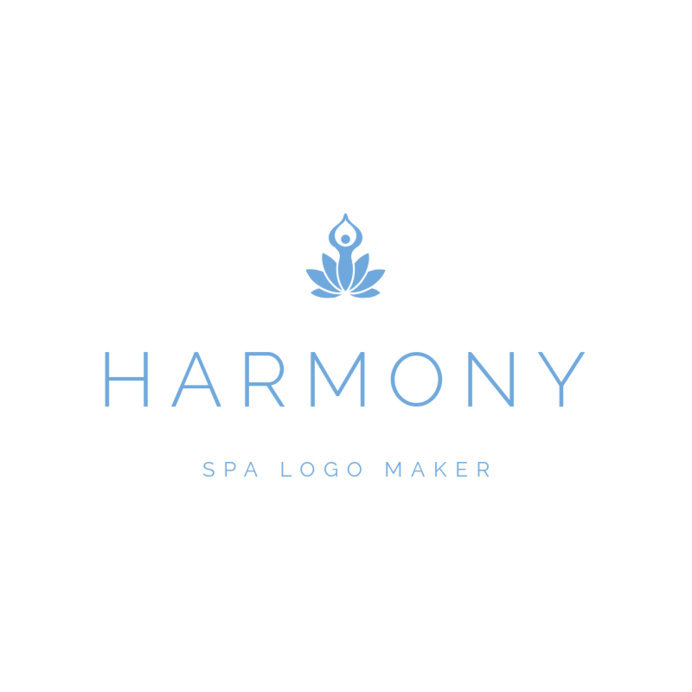 Placeit - Spa Logo Maker with Simple Design