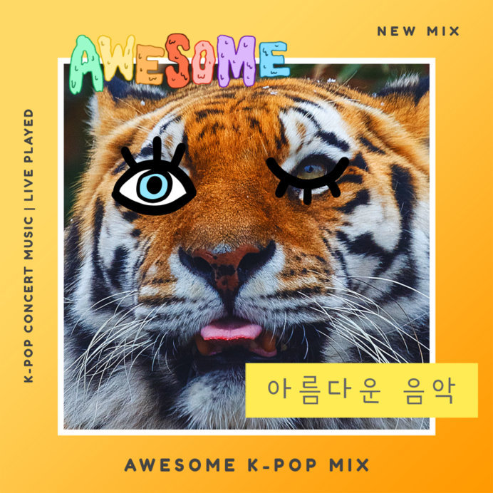 Placeit - Amazing K-Pop CD Cover Template