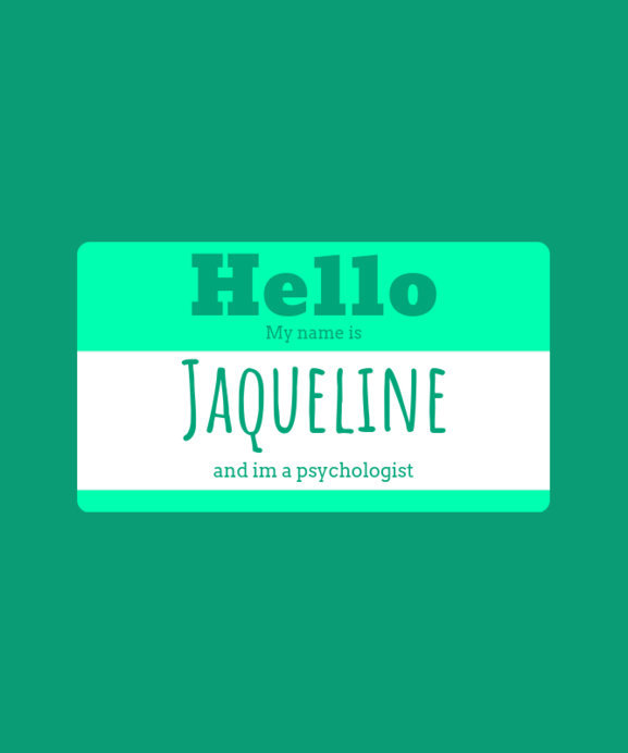 Placeit - Hello Name Tag T-shirt Design Maker