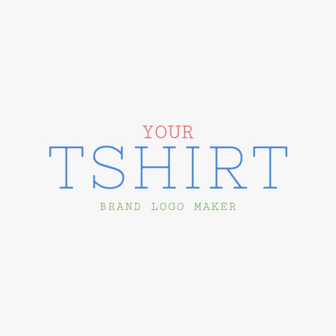 Placeit - Logo Design Template for T-Shirt Brand