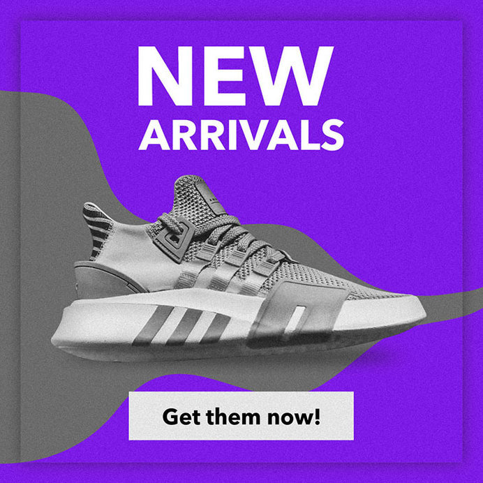 Placeit - Sneakers Banner Ad Template