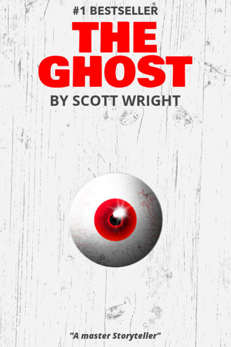 Placeit - Book Cover Template to Design a Scary Book Cover