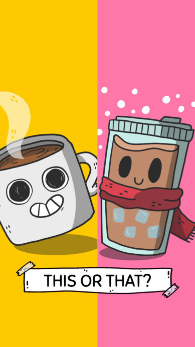Placeit - This or That Poll Insta Story Template