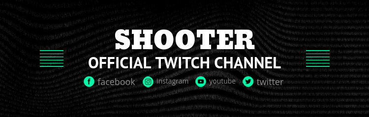 Placeit - Twitch Banner Maker with Minimalistic Graphics