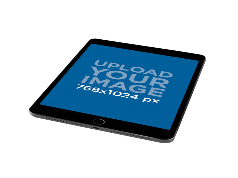 Placeit - iPad Render Mockup Over a Flat Surface