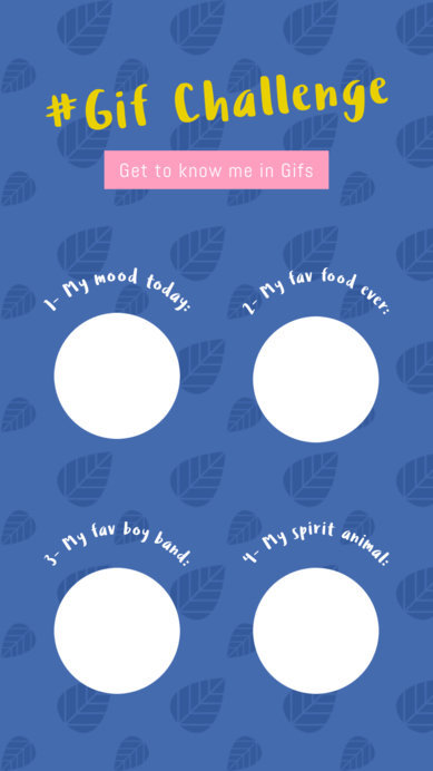 Placeit - GIF Challenge Insta Story Maker