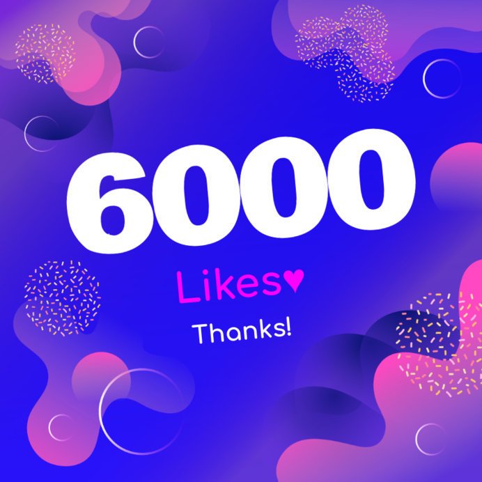 Placeit - Instagram Post Template for a Likes Milestone Celebration