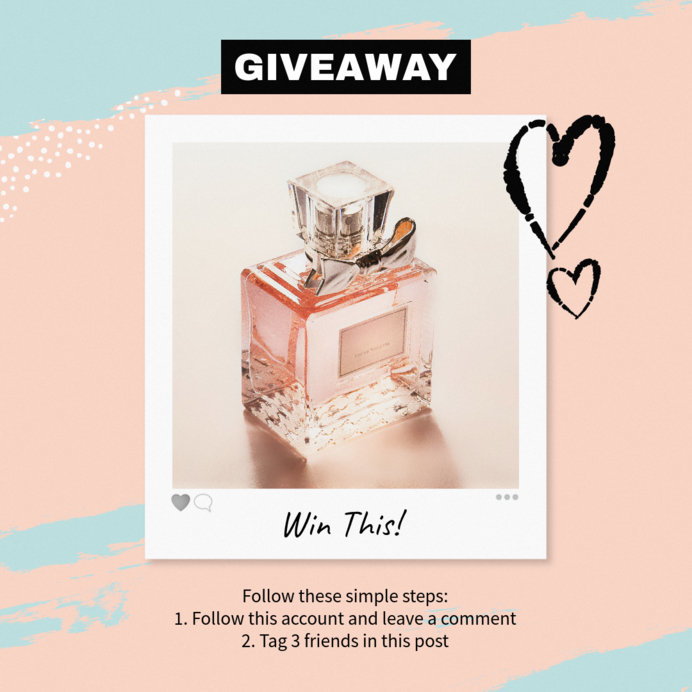 Placeit - Instagram Post Maker for a Giveaway