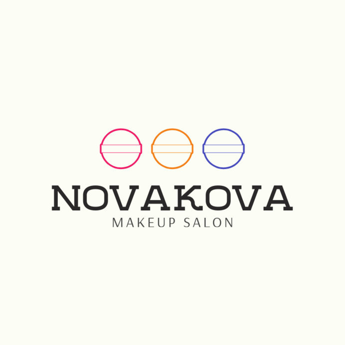 Placeit - Makeup Studio Logo Design Template