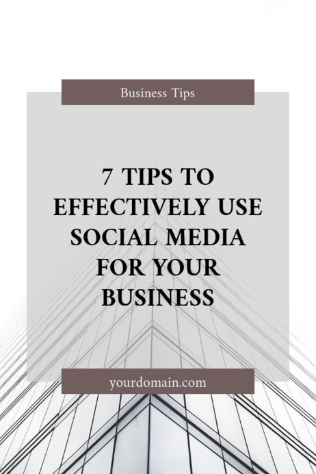 Placeit - Pinterest Post Template for Social Media Posting Tips