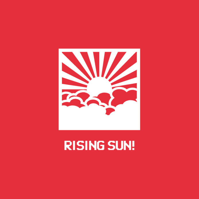 Placeit - Japanese Rising Sun Phone Grip Design Maker