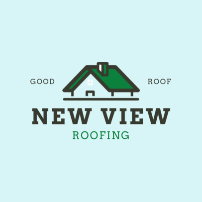 Roofing Logo Maker | Online Logo Maker | Placeit