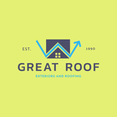 flat roofing logos