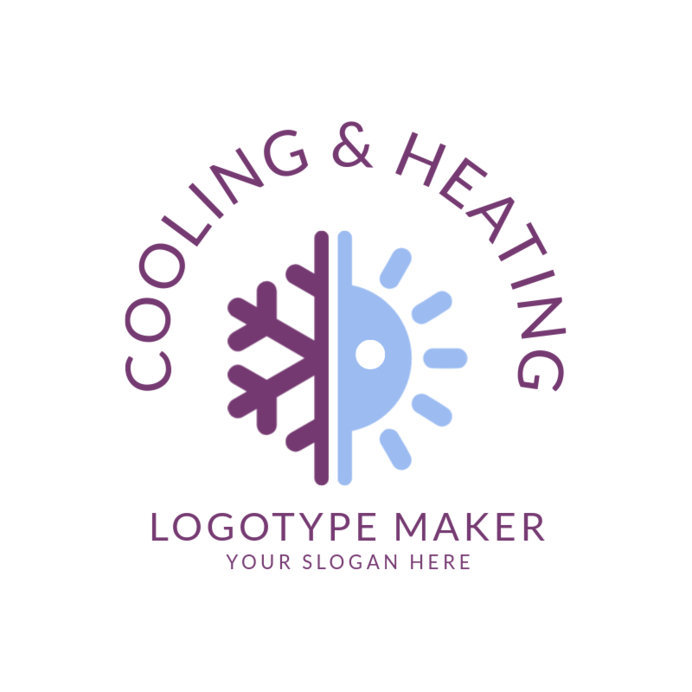 Placeit - Logo Maker for Heating and A/C Company