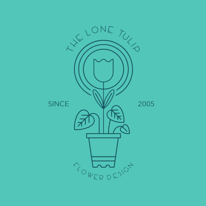 Placeit - Flower Design Logo Generator