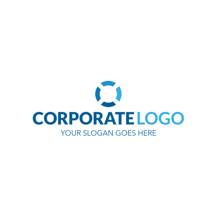 Placeit - Blue Corporate Logo Design Template