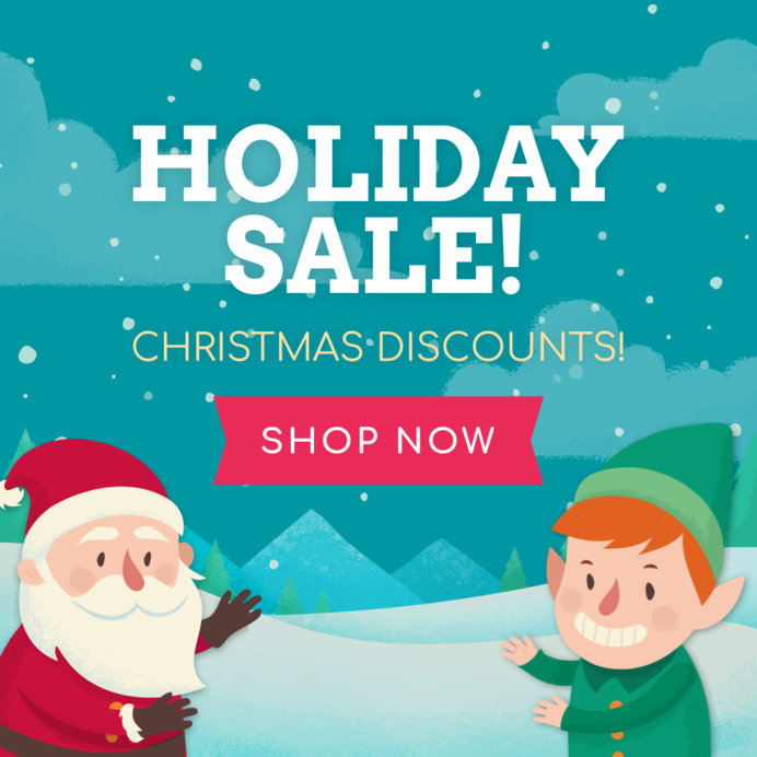 Placeit - Christmas Banner Maker for a Holiday Sale