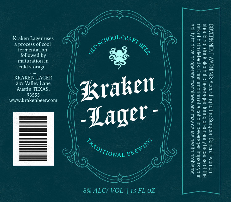 Placeit - Craft Beer Label Template