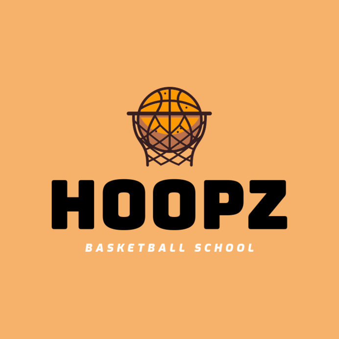 Placeit - Basketball School Logo Maker