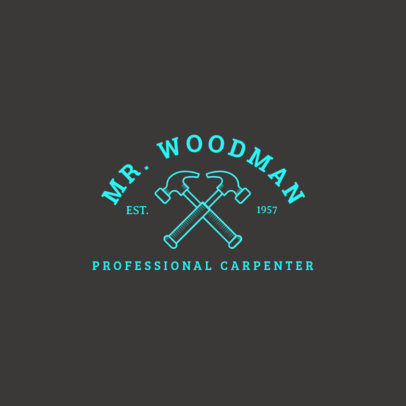 Carpentry Logo Maker | Online Logo Maker | Placeit