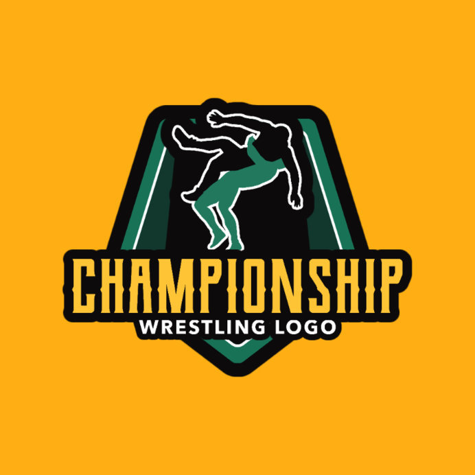 Placeit - Simple Wrestling Logo Design Maker with Match Graphics