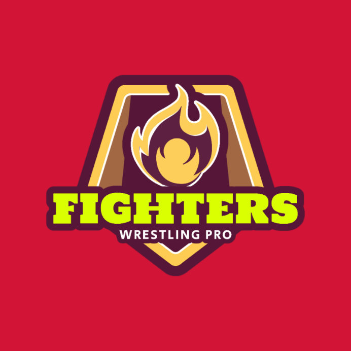 Placeit - Pro Wrestler Logo Maker