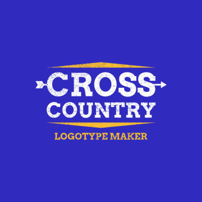 Cross Country Logo Maker | Online Logo Maker | Placeit