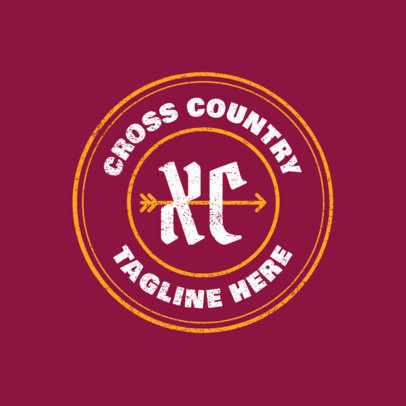 Cross Country Logo Maker | Online Logo Maker | Placeit