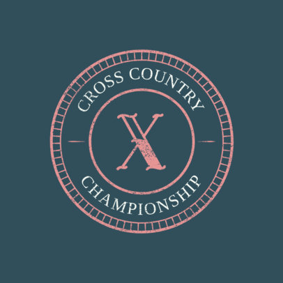 Cross Country Logo Maker | Online Logo Maker | Placeit