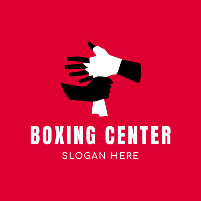 Placeit - Box Logo Maker for a Boxing Center