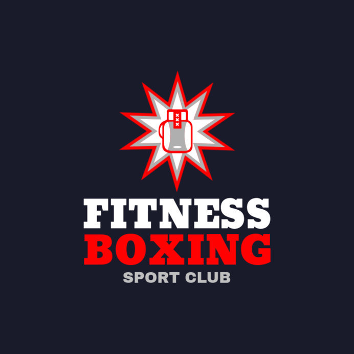 Placeit - Fitness Boxing Logo Maker for Sports Clubs