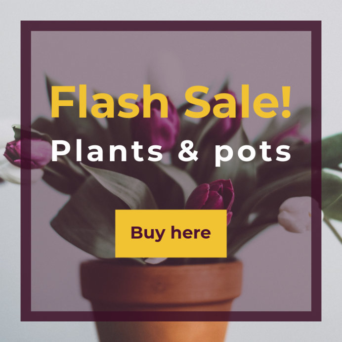 Placeit - Plant Store Banner Ad Template