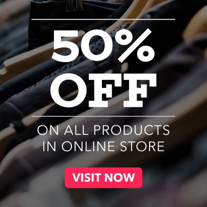 Placeit - Ad Banner Maker for an Online Clothing Sale