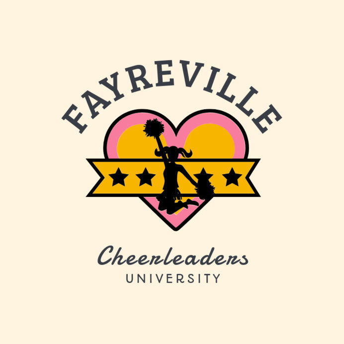 Placeit - Cheerleading Logo Generator for a Cheerleaders Team