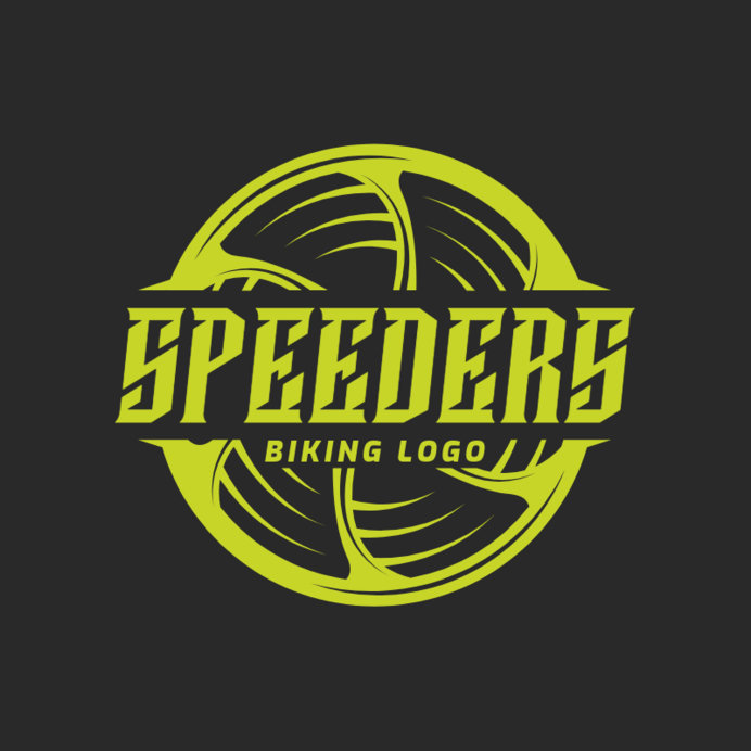 Placeit - Simple Cycling Team Logo Maker