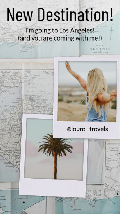 Placeit - Insta Story Template for a Travel Influencer