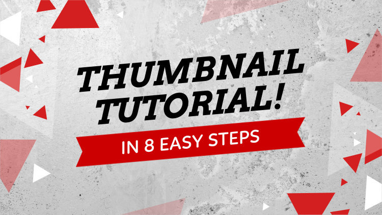 Placeit - YouTube Thumbnail Maker with Triangle Graphics