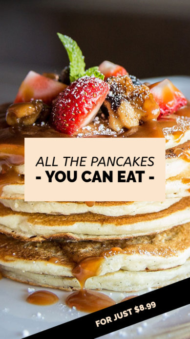 Placeit - Instagram Story Template for a Pancake Post