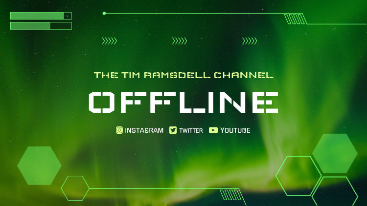 Placeit - Twitch Offline Banner Maker with Tech Images