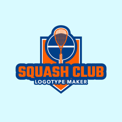 Squash Logo Maker | Online Logo Maker | Placeit